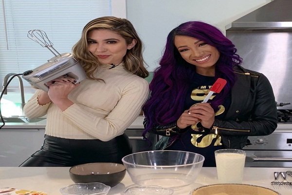 sasha banks cooking - Wrestling News Plus