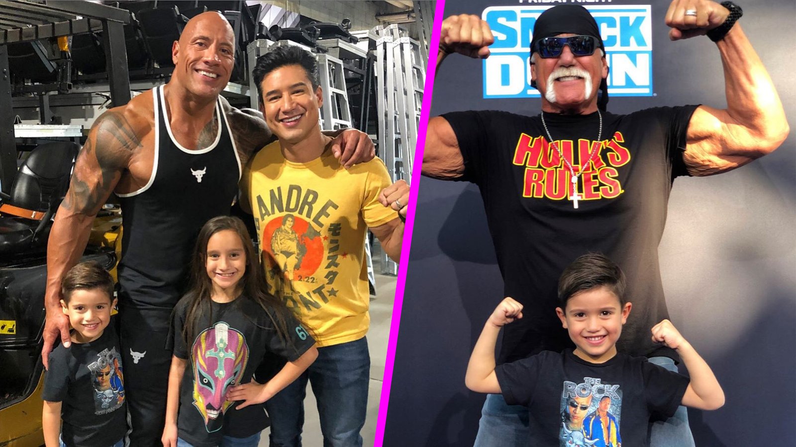 The Rock vs Hulk Hogan - Wrestling News Plus