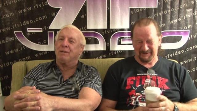 Terry funk and Ric Flair - Wrestling News Plus