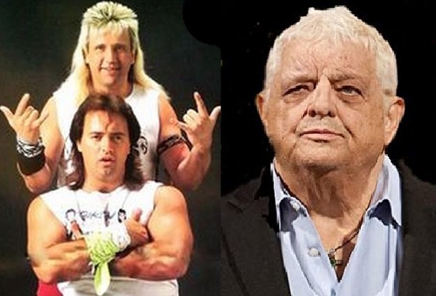 Ricky Morton and Robert Gibson, Dusty Rhodes - Wrestling News Plus