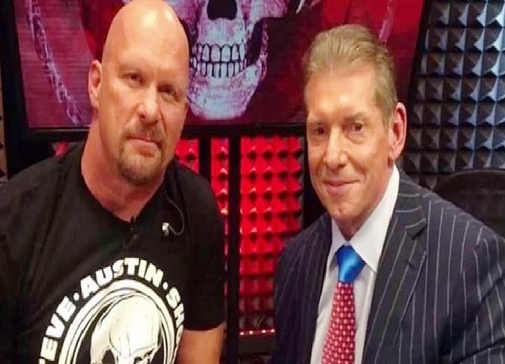 Steve Austin and Vince McMahon - Wrestling News Plus