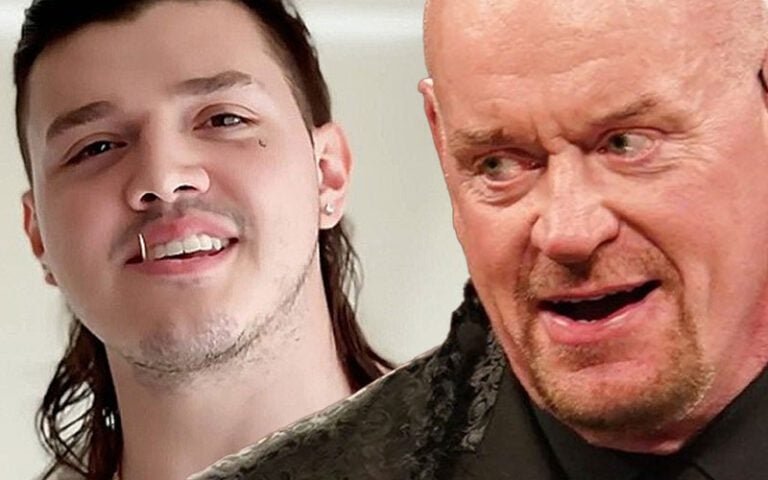 The UnderTaker Blessed Dominik Mysterio's Mullet With A Seal ...